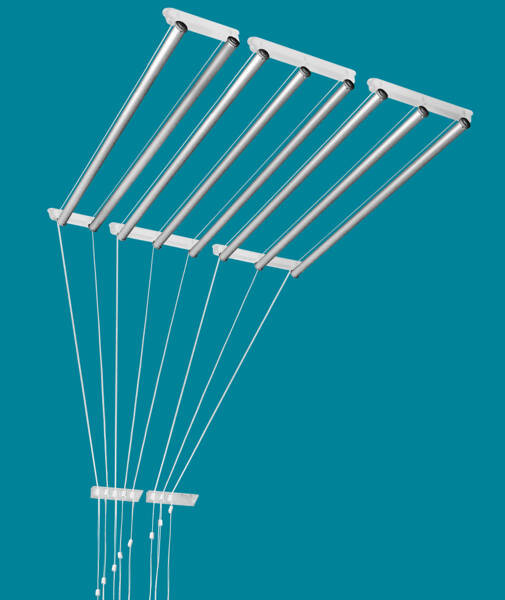 Suszarka sufitowa 8 prętowa aluminium ø25 mm | Suszarki sufitowe ...